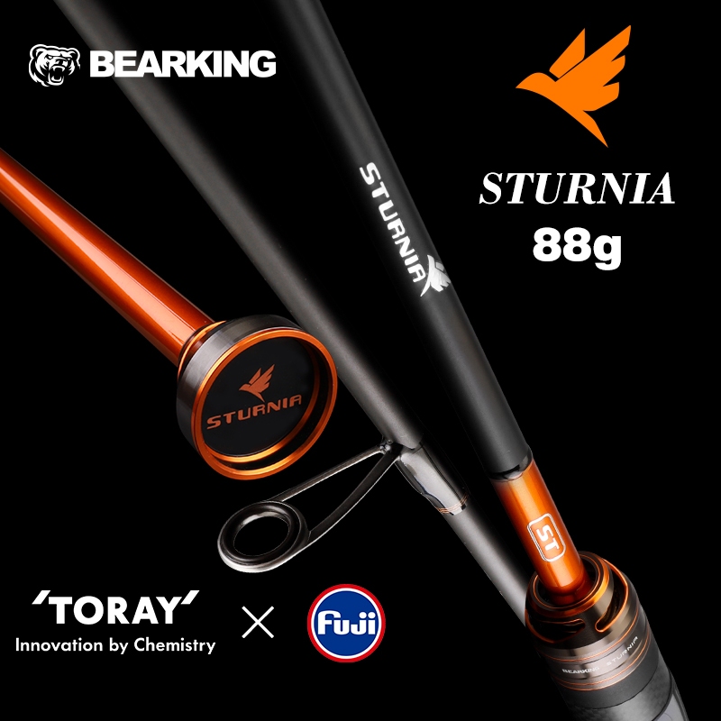 Bearking STURNIA 88g Fishing Rod BFS Ultralight Hollow Rod Slightly 30T ...