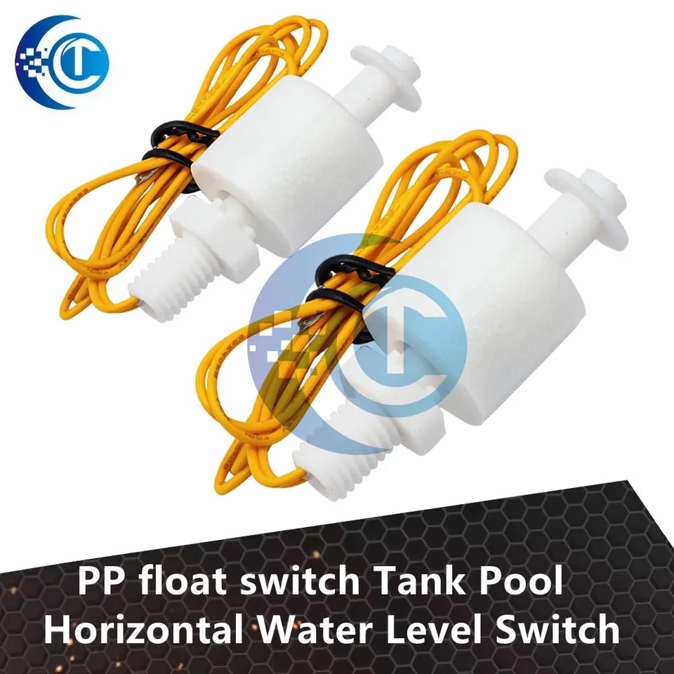 PP float switch Tank Pool Horizontal Water Level Switch Liquid Level ...