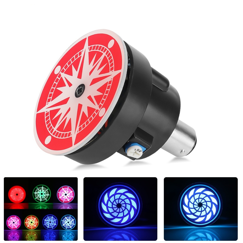 Motorcycle Led 1157 Brake Light Rotating Tail Light Flash Storbe LED ...