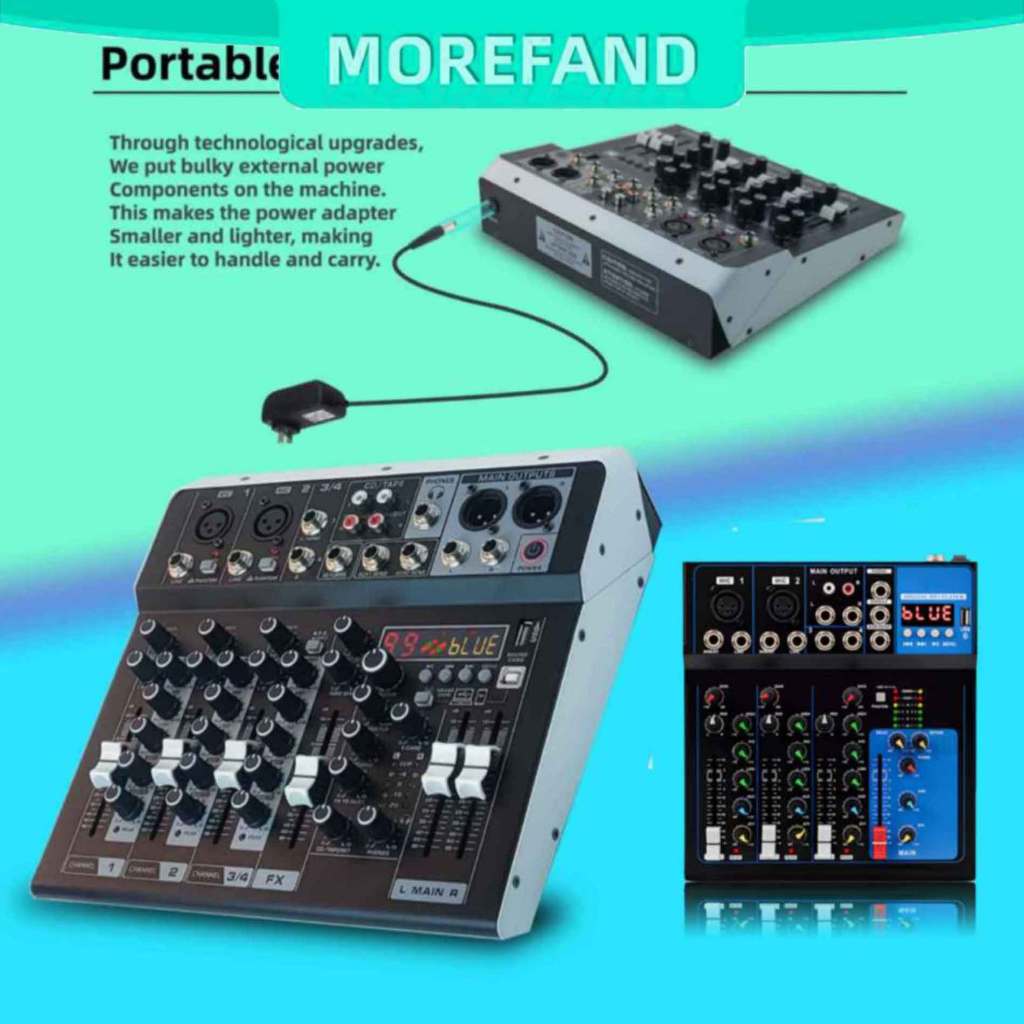 Profesional mixer audio 99DSP CS 4 channel mixer audio 4 channel mixer ...