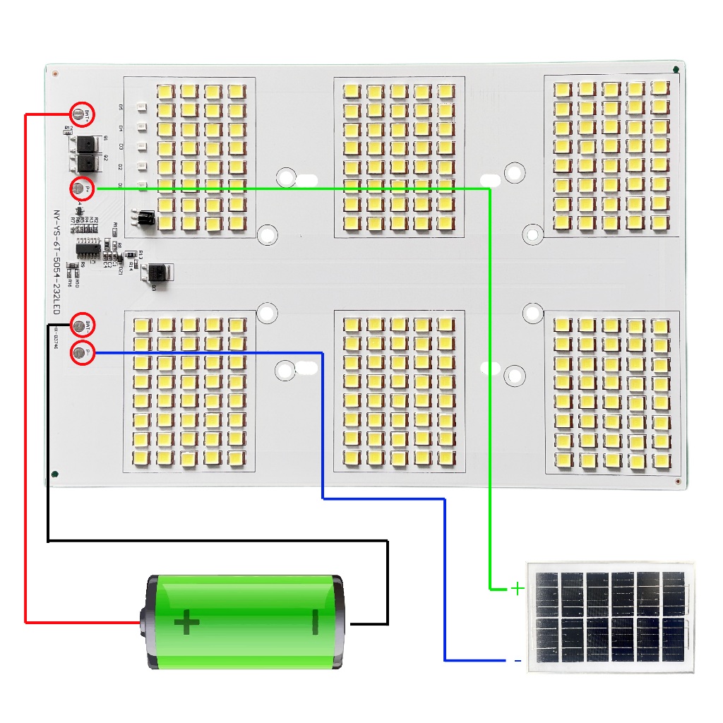 Solar light source board 3.2V gold bean toothbrush street lamp ...