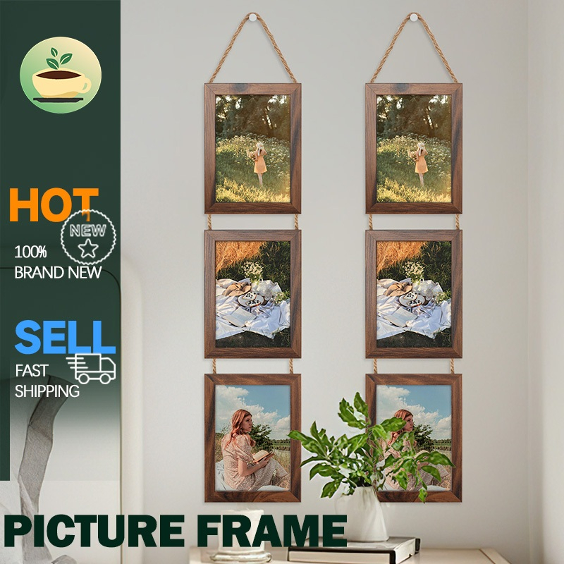 1/2 String/Set (3 Pieces/String) Wall-Mounted Picture Frame Hanging 3IN ...