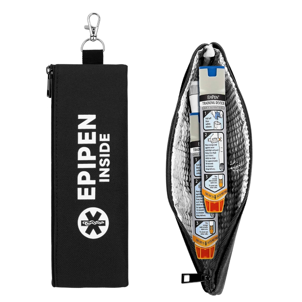 EpiPen Carry Case for 2 EpiPens Insulated – Epipen Holder Bag with ...