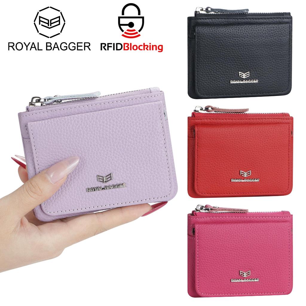 Royal Bagger Genuine Leather Women's Coin Purse - RFID Blocking Small ...