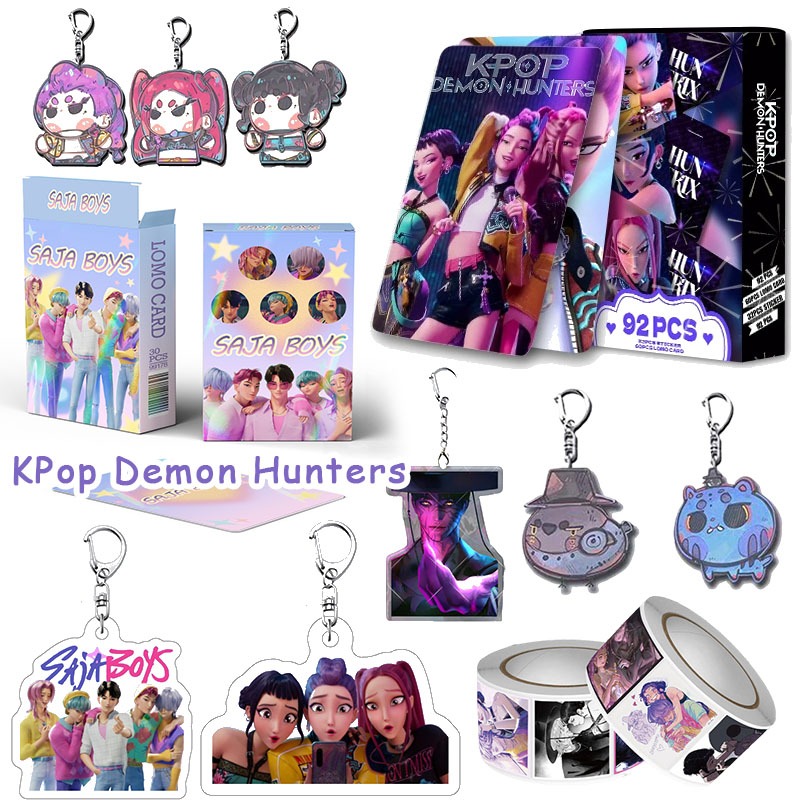 K-Pop Demon Hunters Lomo Card Photocard HUNTR/X Saja Boys Idol Collectibles | Shopee Philippines