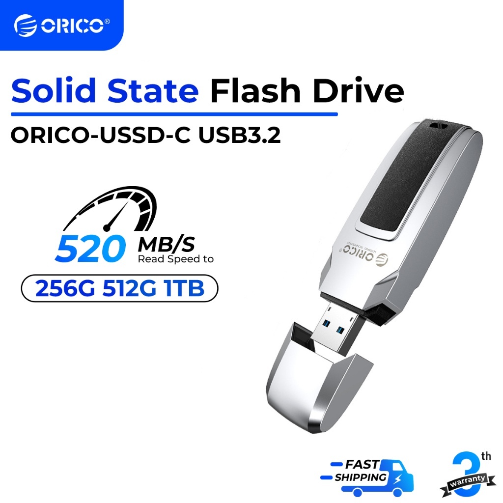 ORICO 128GB 256GB 512GB 1TB Flash Drive USB 3.2 Pen Drive Memory Stick ...