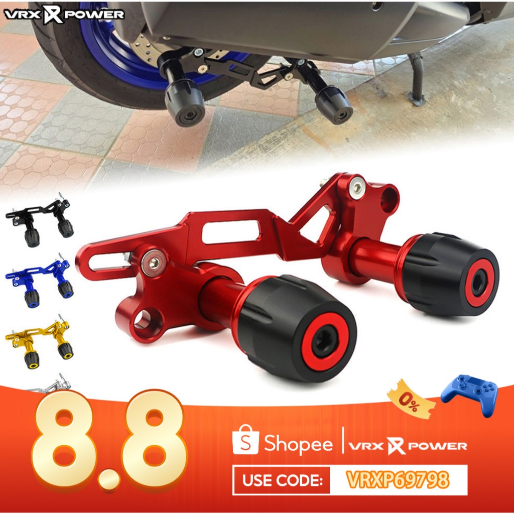 Adjustable Exhaust Slider Aluminum Slider with Axle Cap Muffler Slider ...