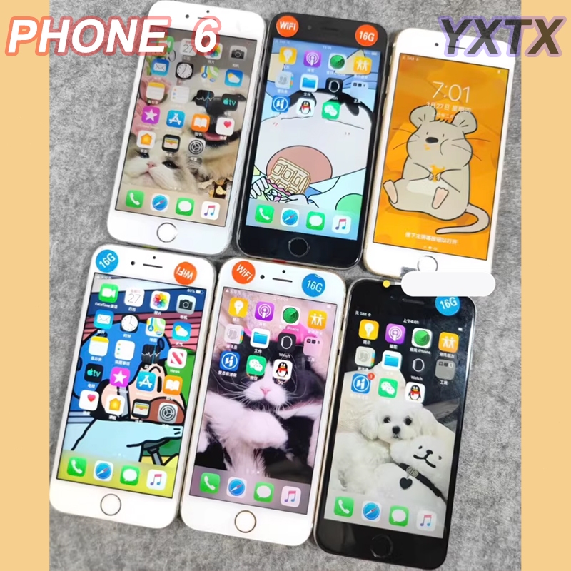 6/6P/6S/6SP second hand Phone 16GB/32G/64GB unlock global version smart ...