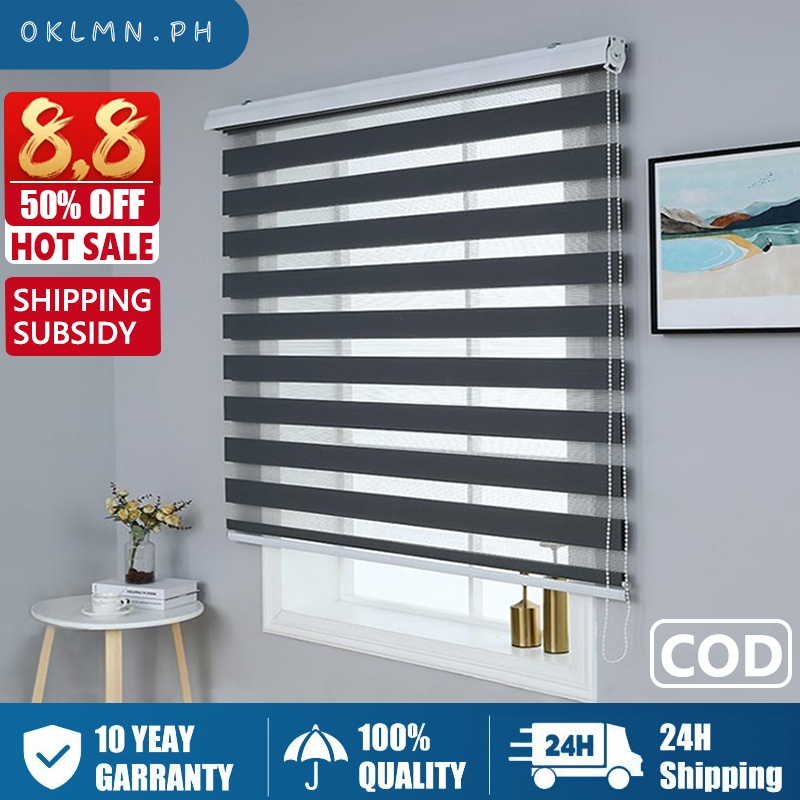 COD180cm/160cm/150cm/120cm/90cm Curtain Blinds for Windows Korean ...