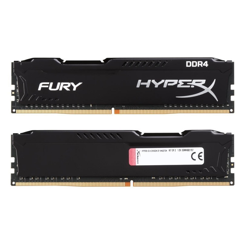Kingston HyperX FURY DDR4 Desktop Memory 4GB 8GB 16GB 2400/2666/3200MHz 288-Pin DIMM Desktop RAM ...