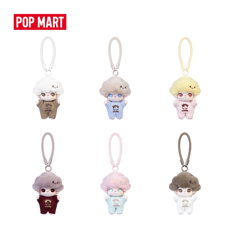 POP MART DIMOO Crush on Coffee Series- Soft-faced Plush Keychain Blind ...
