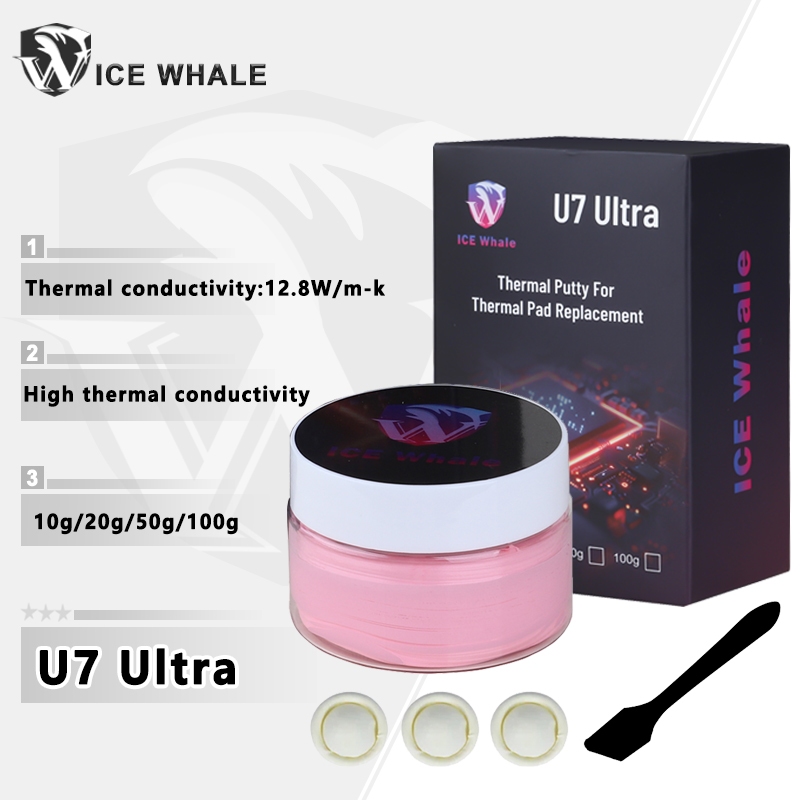 ICE Whale U7 Ultra Thermal Putty For VGA GPU IC Processor Rapid Cooling ...