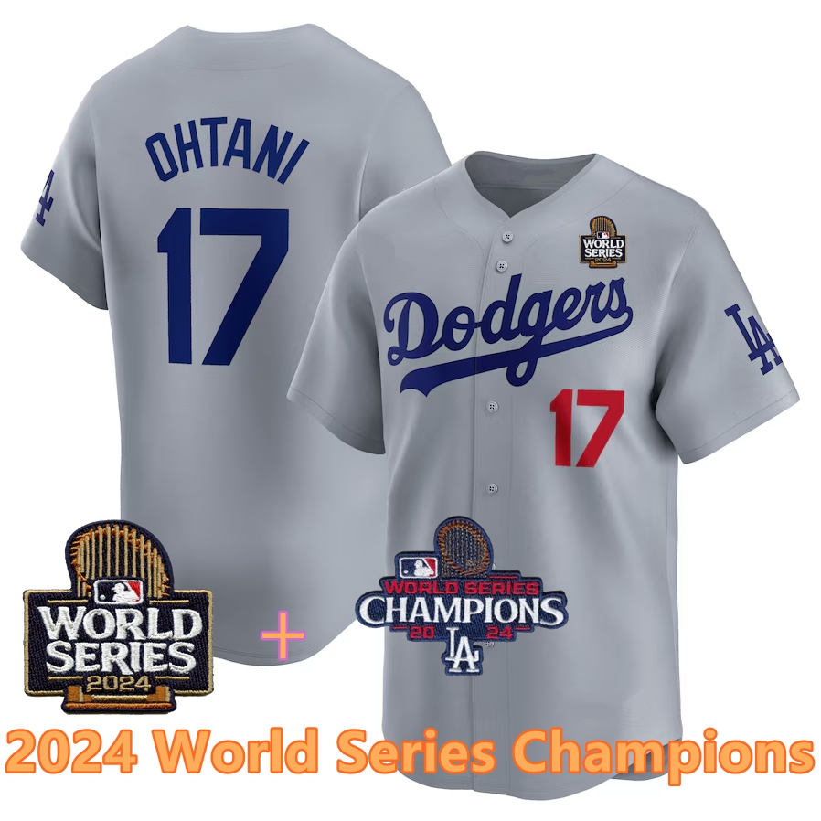 Men's Los Angeles Dodgers Shohei Ohtani Gray 2024 World Series ...