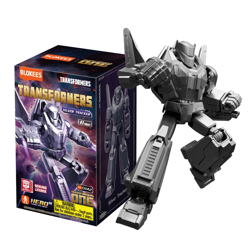 [NOT FOR SALE] BLOKEES Silver Traker Sharkticon storage box BFC ...