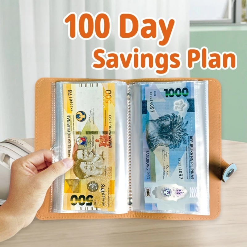 A6 100 Days Envelope Challenge Budget Binder Money Savings Notebook ...