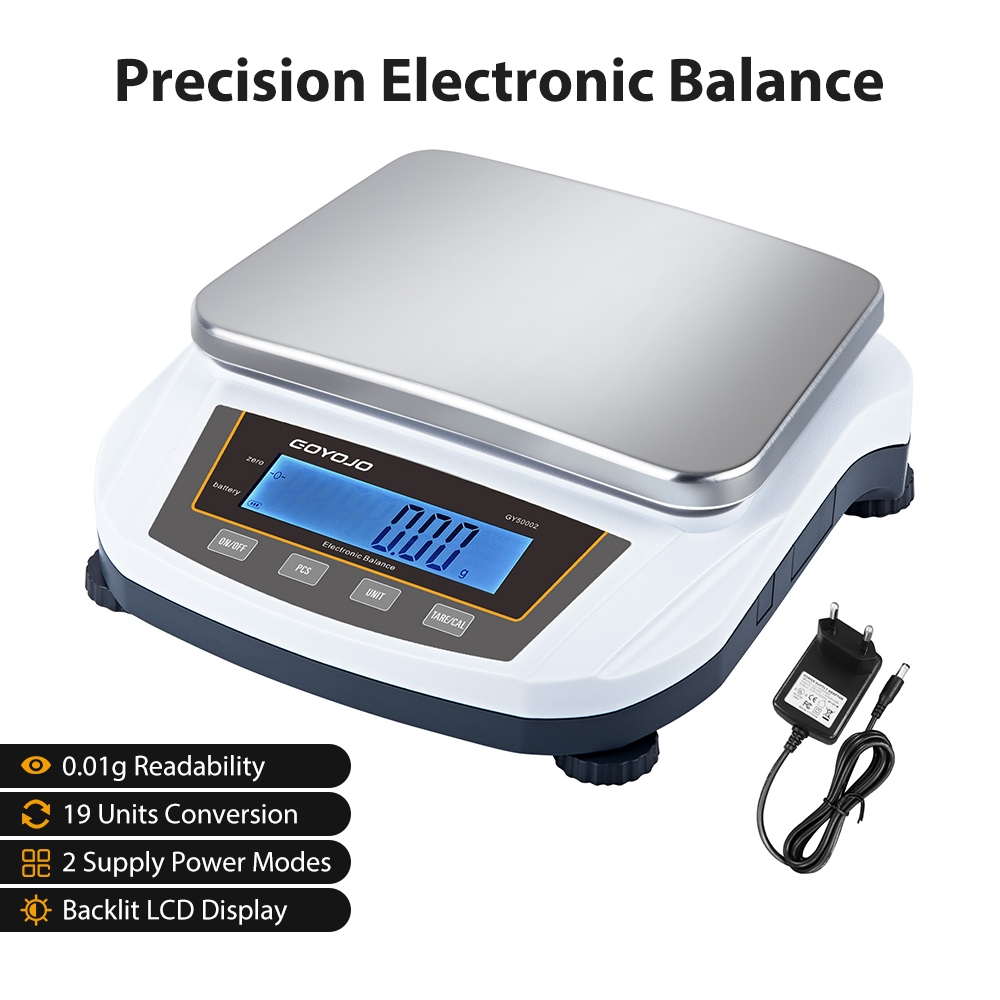GOYOJO 5kg Precision Jewelry Scale 0.01g Lab Digital Electronic ...