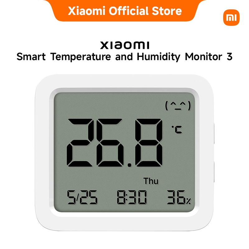 Xiaomi Smart Temperature and Humidity Monitor 3 | Shopee Philippines
