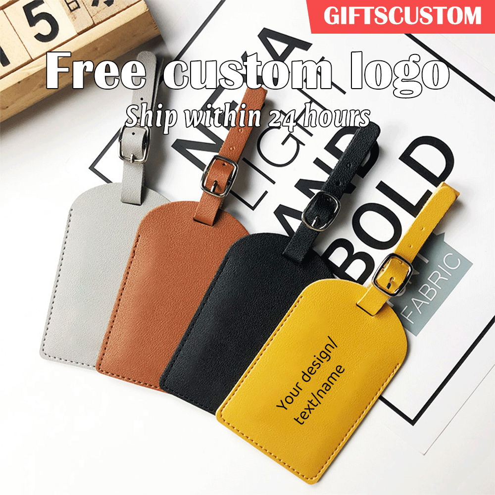 Personalized Name Handbag Tags PU Leather Luggage Tags Wholesale ...