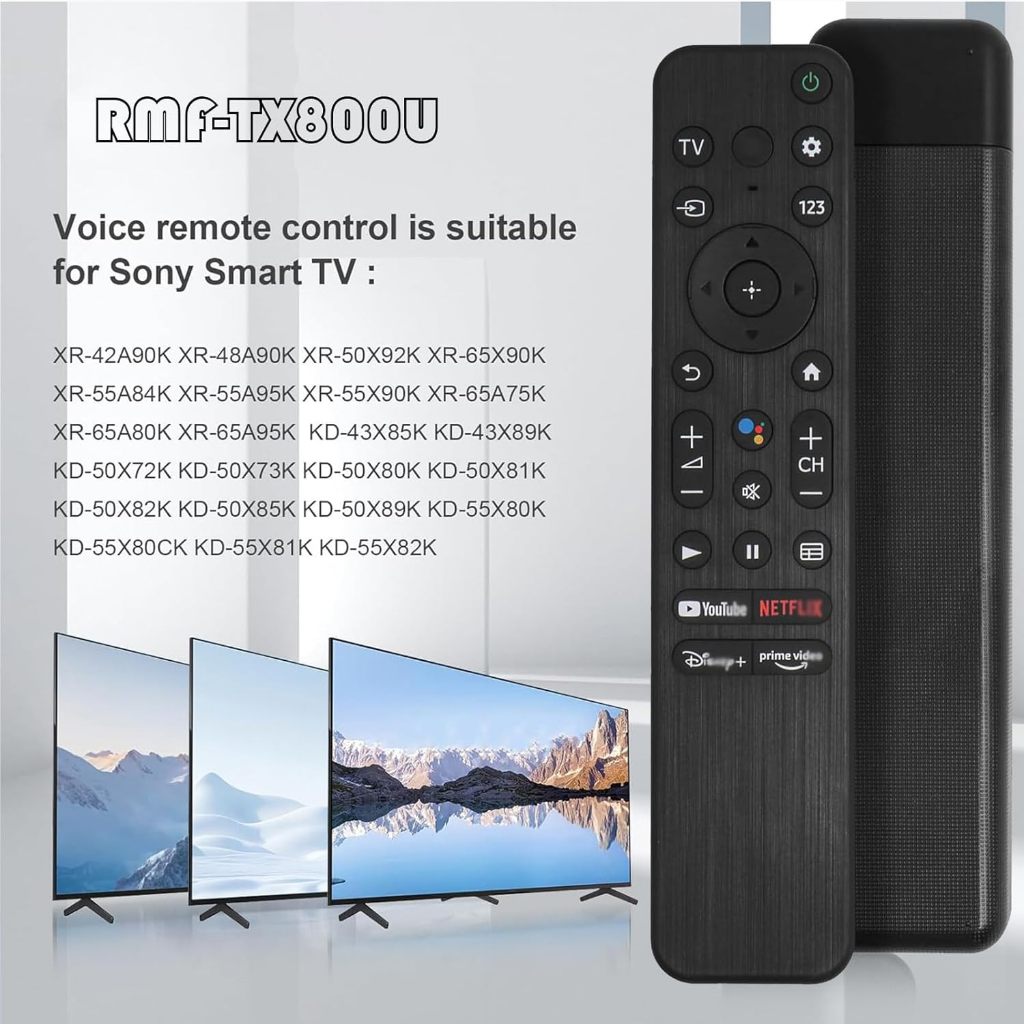 RMF-TX800U Remote for Sony Bravia TV with Voice Control, for TV XR/XBR ...