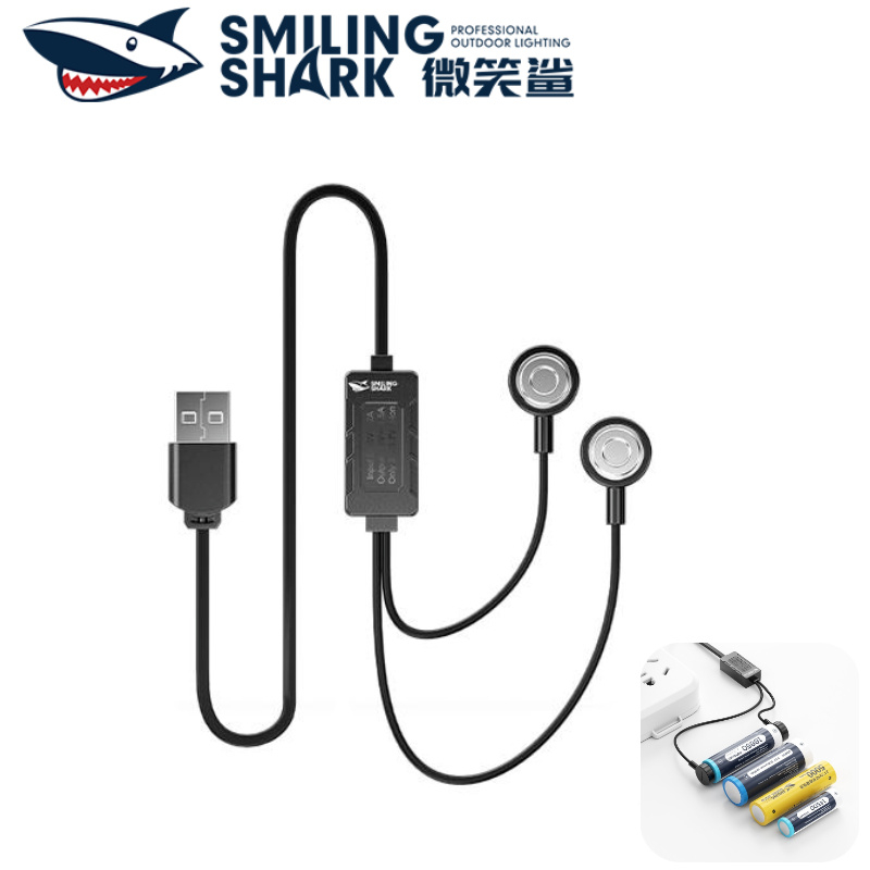 SMILING SHARK CDQ22 Lithium Battery Charger Suitable 18650 26800 21700 ...