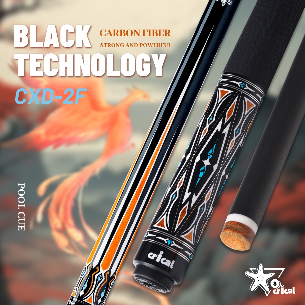 CRICAL Carbon Fiber Pool Cue Stick Pro Taper Professional Pool Sticks ...