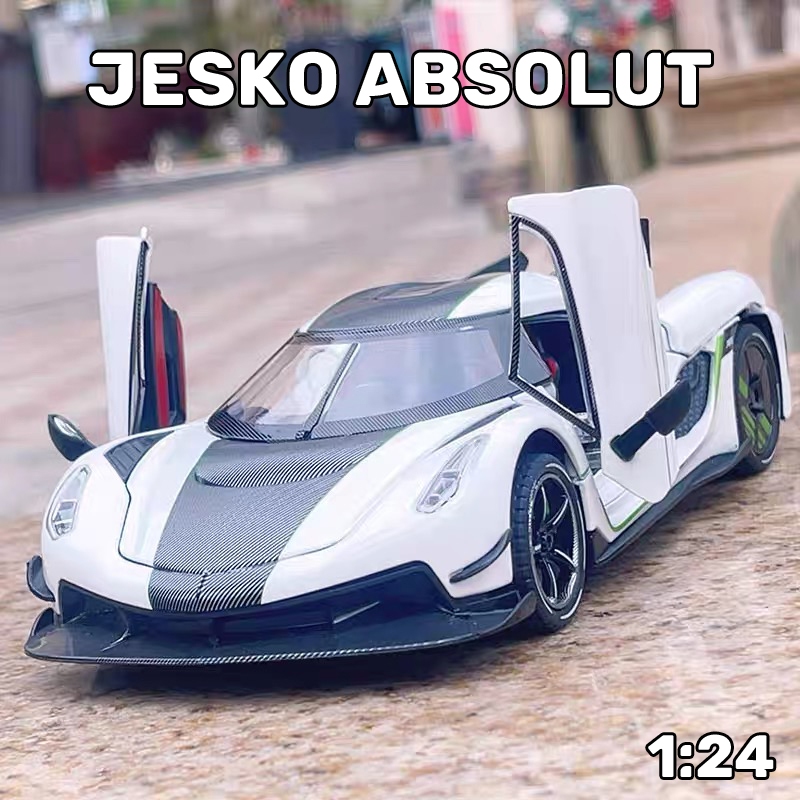 1:24 Scale Koenigsegg Jesko Absolut Alloy Car Model Diecast Car Toys ...
