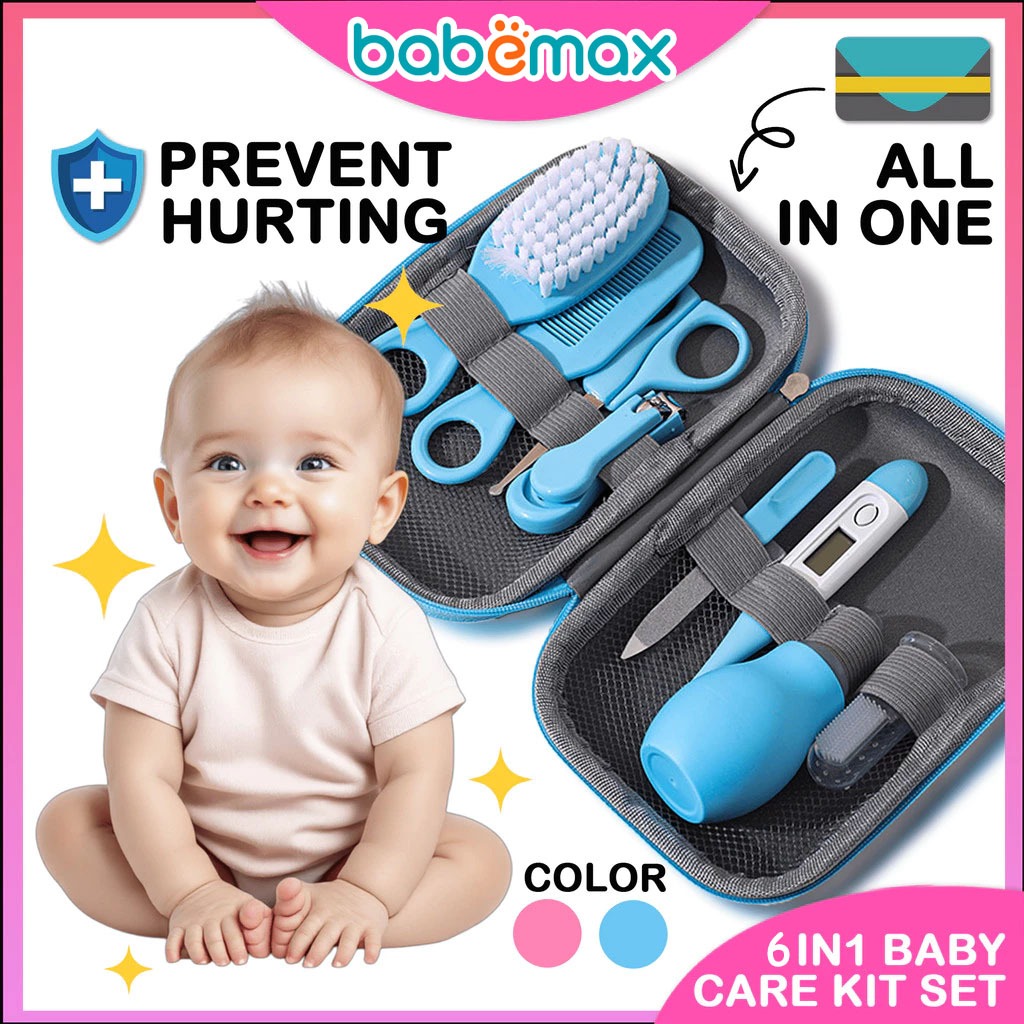 Baby Nail Trimmer Grooming Kit Set Newborn Baby Safety Care Set 8PCS ...