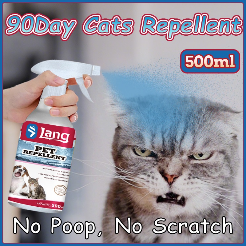 90Days Cats Repellent Cat Repellant Spray 500ml Cat Repellent for home ...