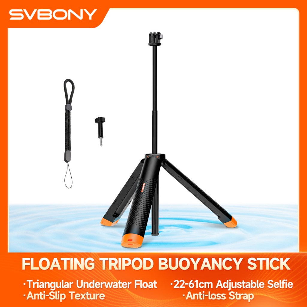 Svbony Floating Hand Grip Tripod Selfie Stick For DJI GoPro Insta SVGO ...