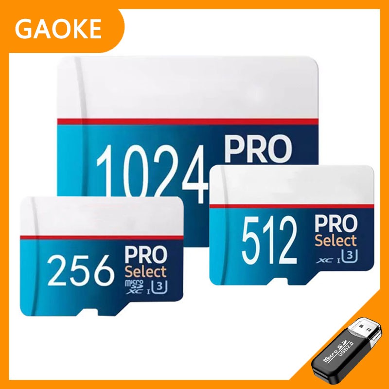 Waterproof Micro SD Memory Card 1TB, 512GB, 256GB, 128GB, 64GB, 32GB ...