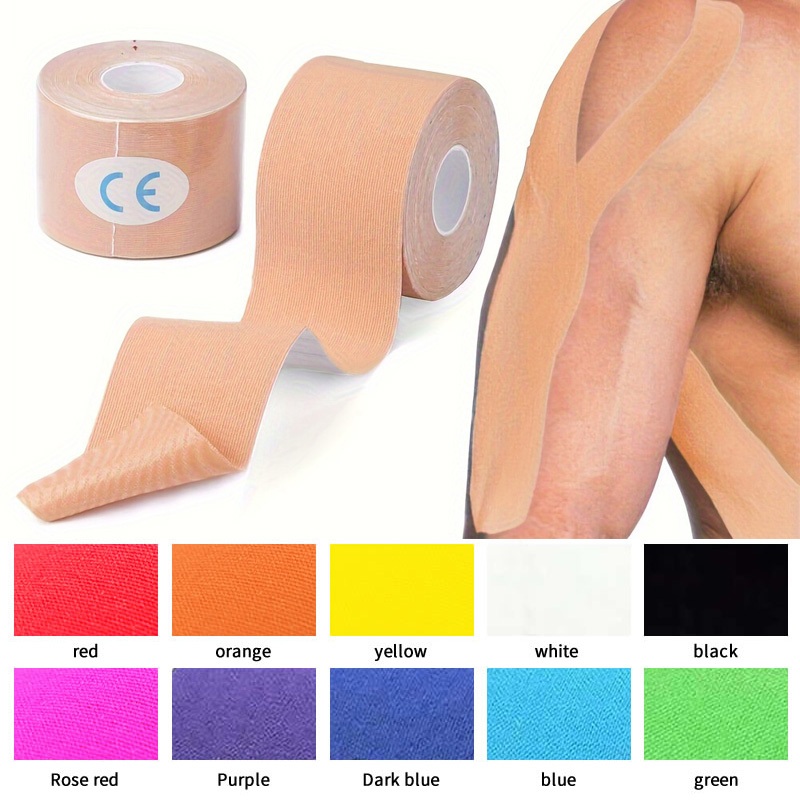 5M Kinesiology Tape Athletic Muscle Support Breathable Elastic Bandage ...
