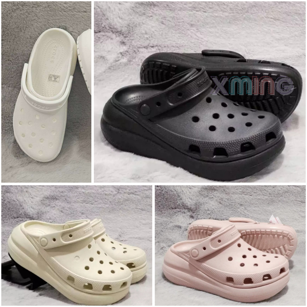 【Fast Delivery】Crocs Classic Crush Clog - Soft & Lightweight Women's ...