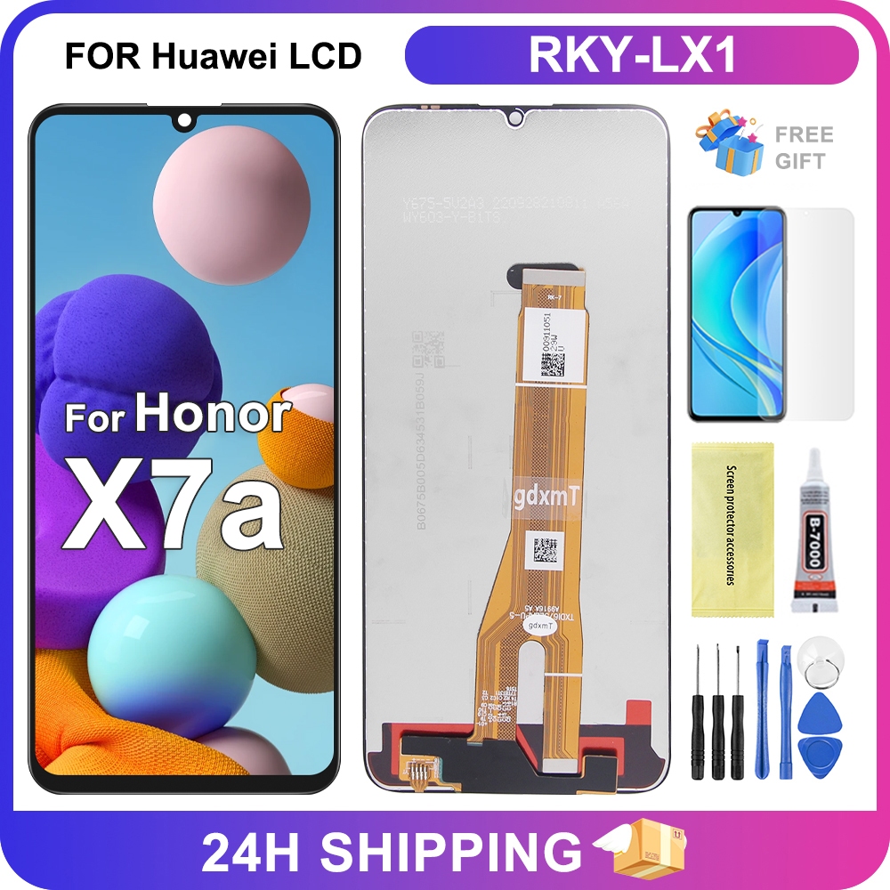 LCD With Frame For Huawei Honor X7A / RKY-LX1 RKY-LX2 LCD Display Touch ...