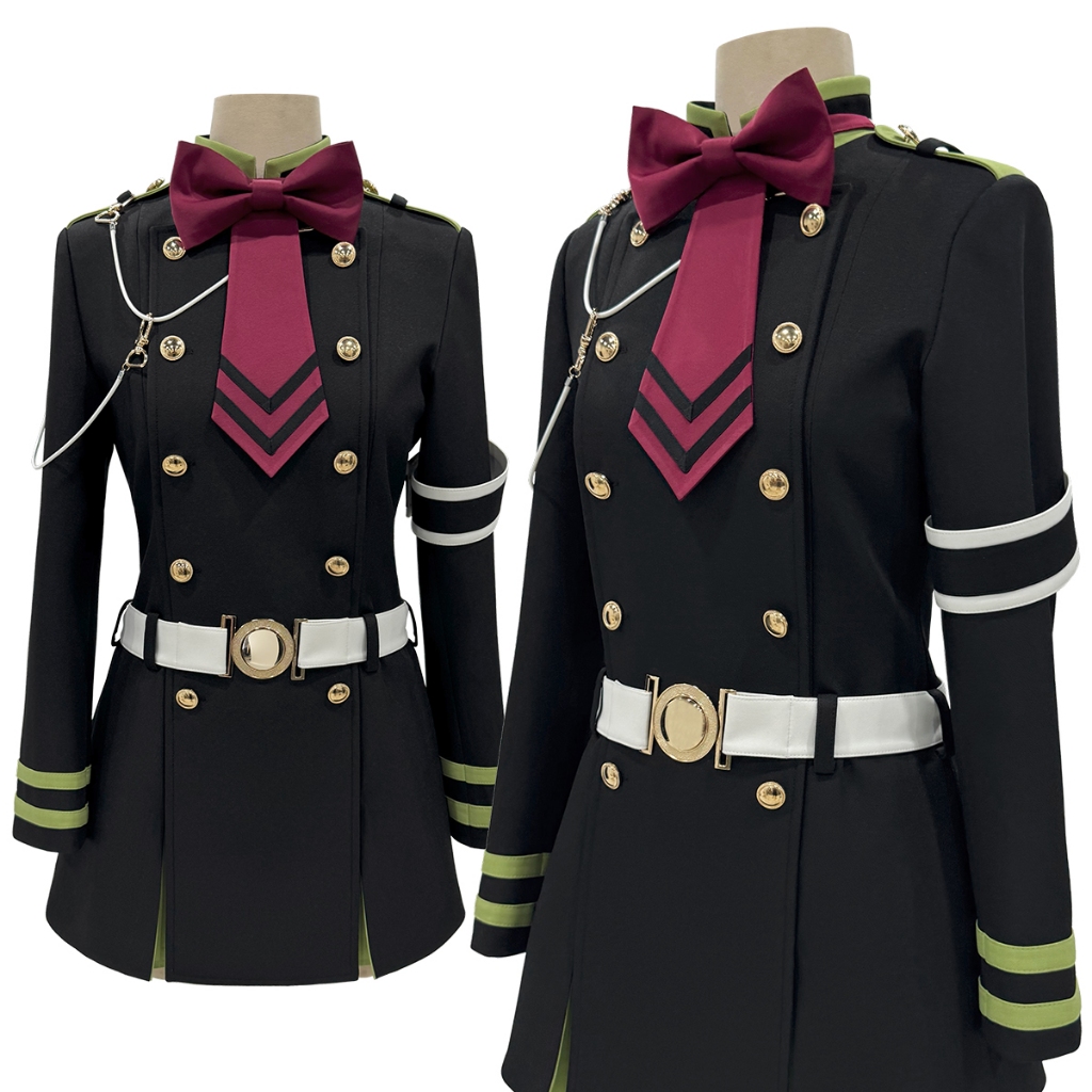HOLOUN Shinoa Hiiragi Cosplay Costume Seraph of the end Anime Role play ...