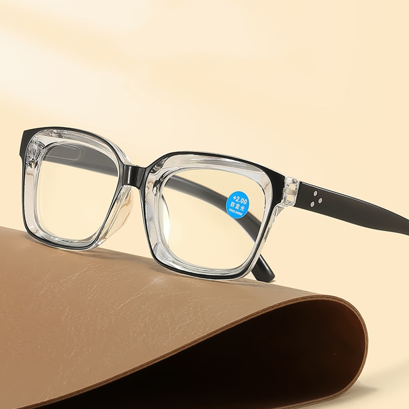 New Fashion Half Glasses Frame Men Women Ultralight Metal Cat Eye ...