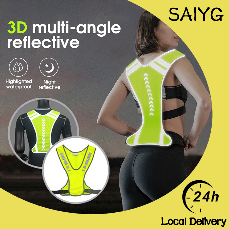 SAIYG Reflectorized Vest For Motorcycle Security Safety Vest Road ...