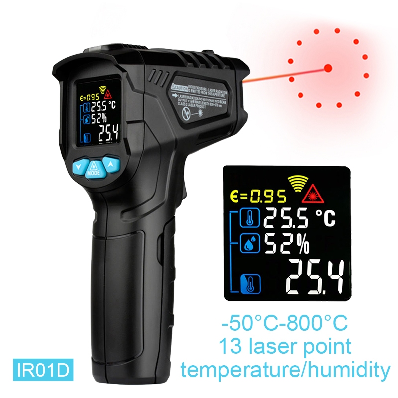 Handheld Infrared Thermometer IR01 Series Thermometer Thermometer Gun ...