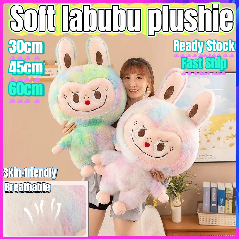 (Ready Stock) 30/45/60cm New Labubu plushie labubu original bubu dudu ...