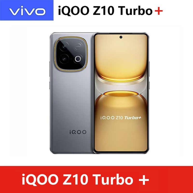 VIVO IQOO Z10 Turbo+ 5G Mobile Phone IQOO Z10 Turbo Plus Dimensity 9400+ 90W FlashCharge 6.78 ...