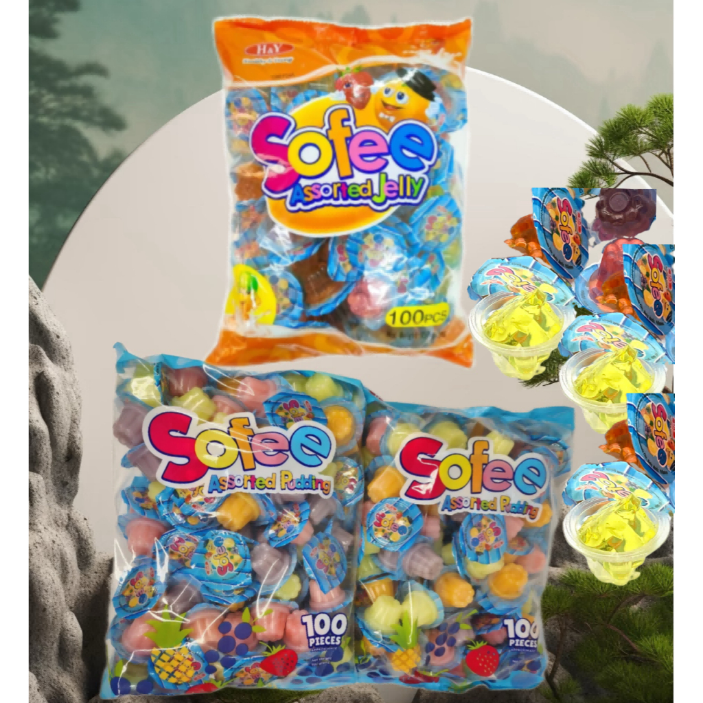 【COD】100 pcs Sofee Assorted Jelly Snacks- Candies for Lootbags ...