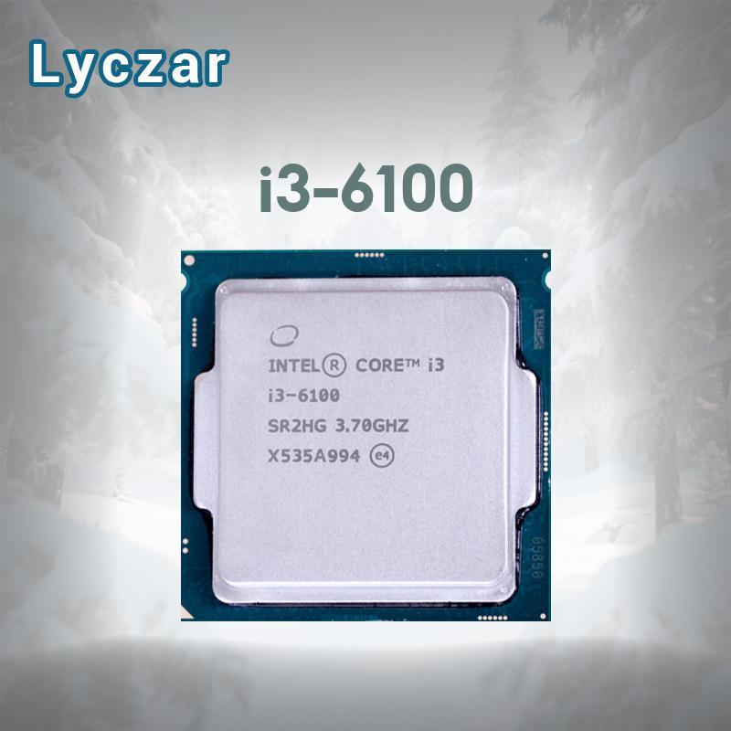 Intel Core i3 6100 Processor LGA 1151 3.7GHz 3M Cache Dual-Core 51W ...