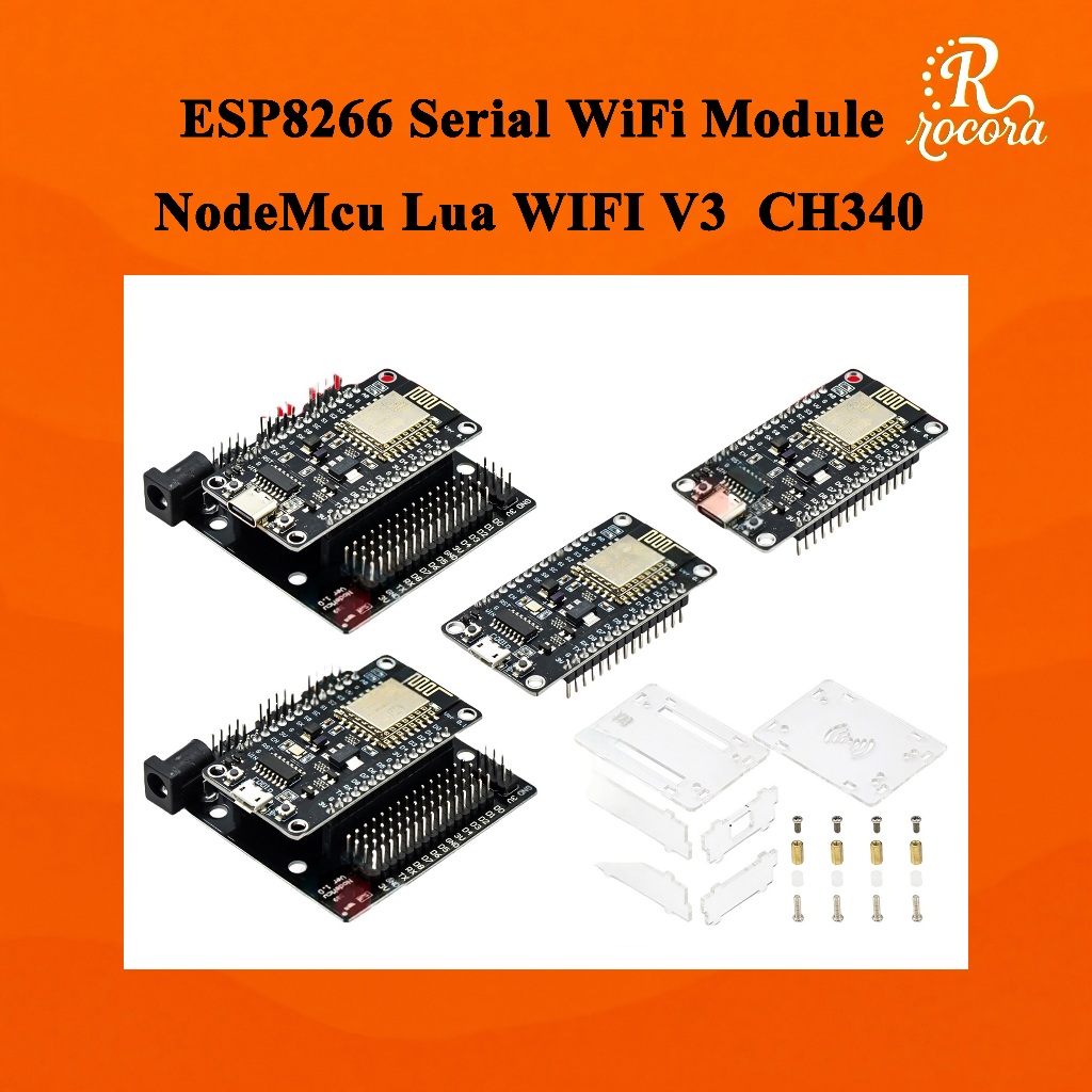ESP8266 NodeMCU Lua V3 WiFi Development Board CH340 USB for Arduino IoT Smart Home | Shopee ...