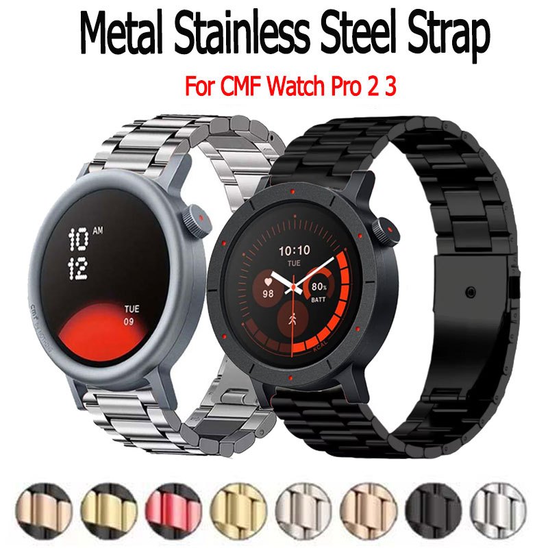 Metal Strap for CMF Watch Pro 2 3 Stainless Steel Watchband for CMF ...