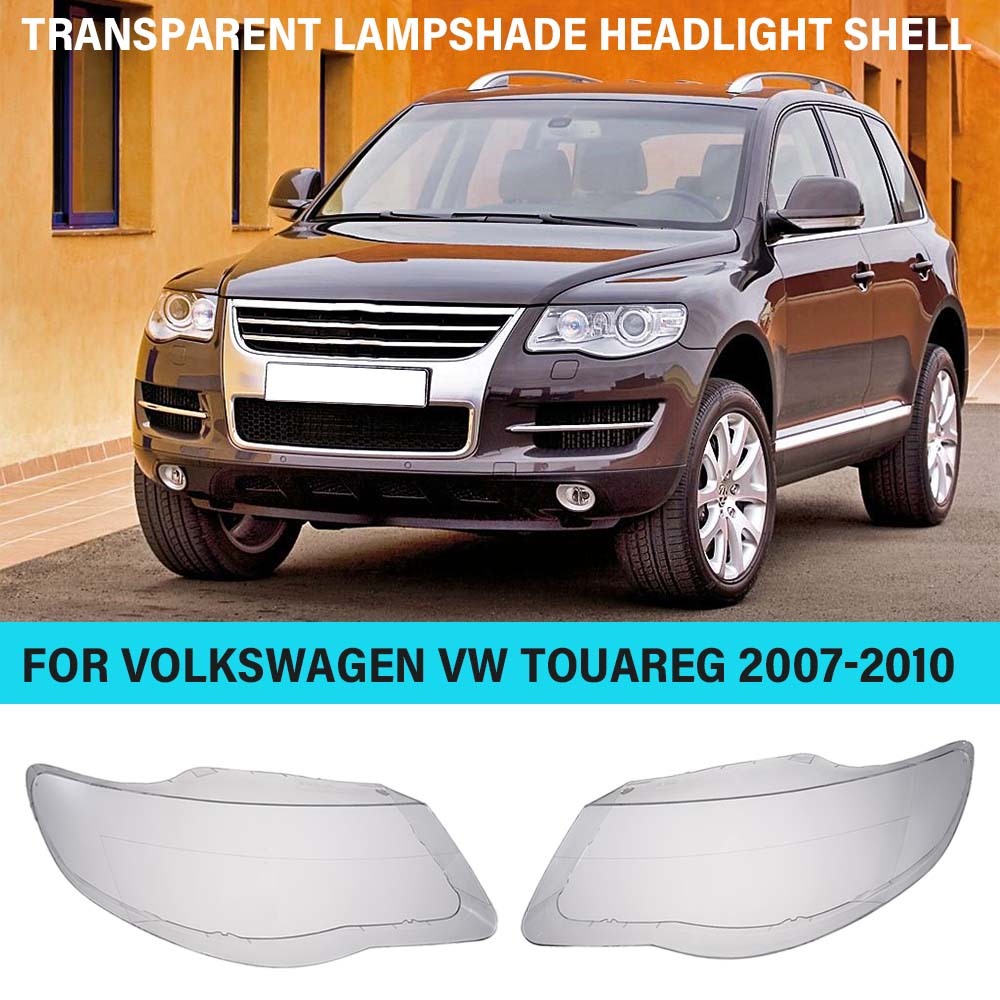 VW Touareg 2007-2010 Headlight Lens Cover - Transparent UV Protection ...