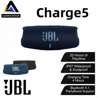 JBL Charge 5 Waterproof Bluetooth Speaker 20H Playtime Powerbank Bass ...