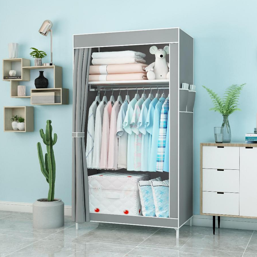 Wardrobe Clothes Storage Cabinet Multi-layers Clothes Organizer Closet ...