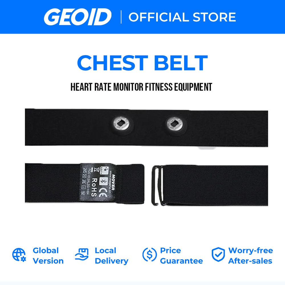 GEOID Strap Heart Rate Sensor Monitor Belt Bluetooth Ant Gym Equipment ...