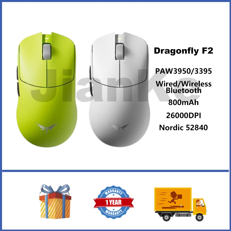 VGN Dragonfly F2 Wireless Mouse PAW3950 Lightweight TTC Dustproof ...