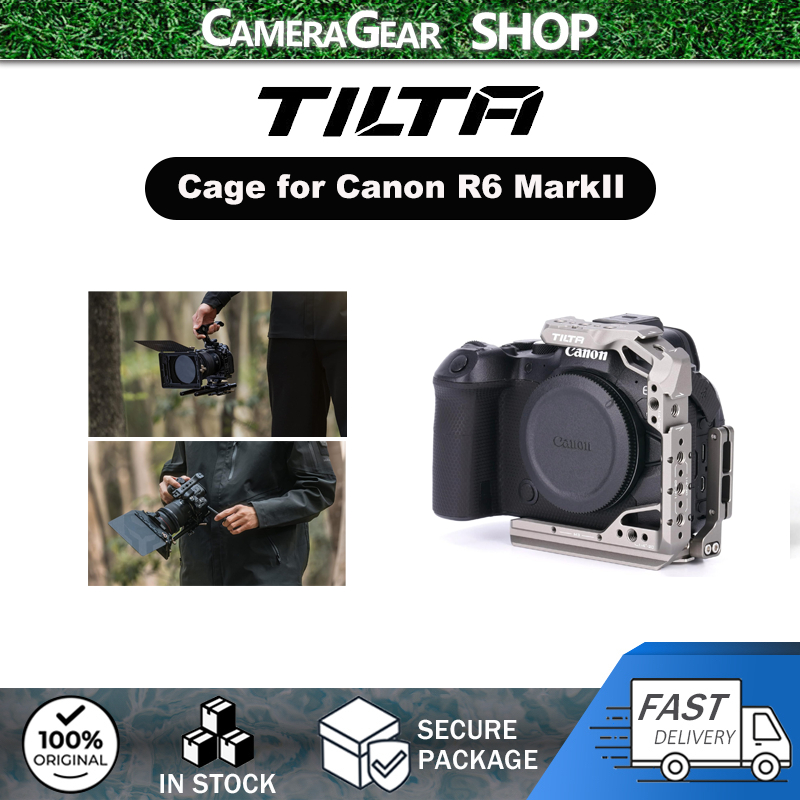 TILTA Full/Half Camera Cage Lightweight & Campact for Canon R6 MarkII ...