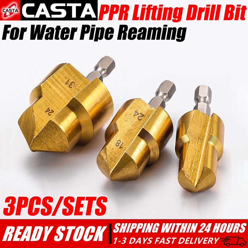 Hexagonal PPR Lifting Drill Bit 20/25/32mm for water pipe maintenance ...